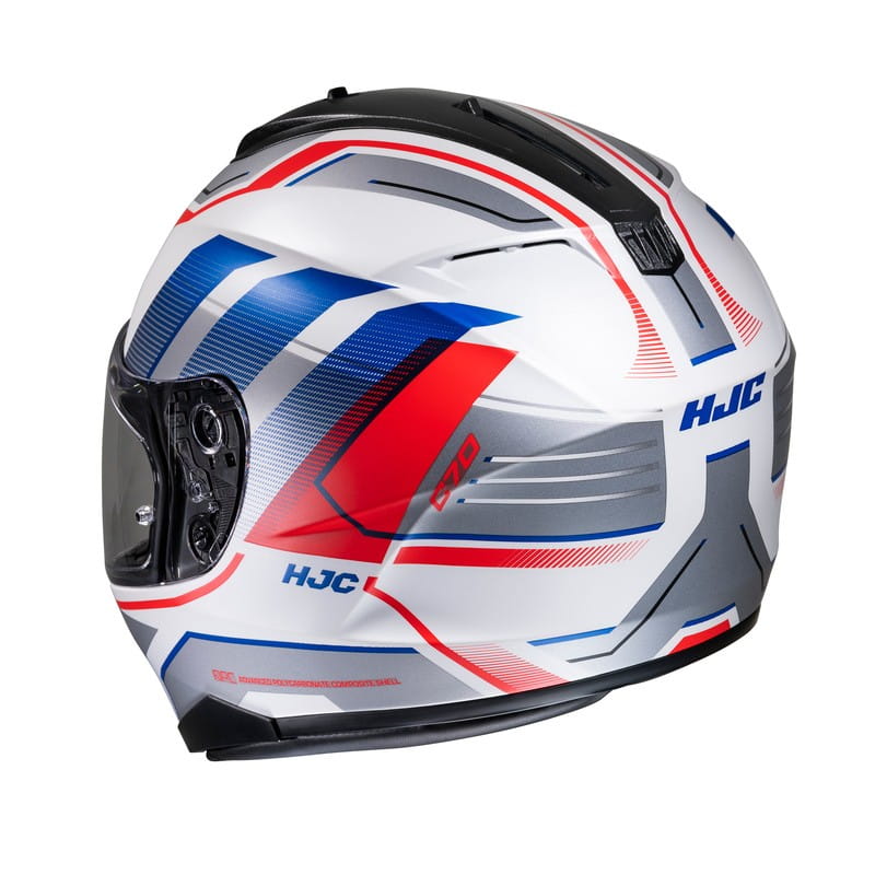 KASK HJC C70 NIAN WHITE/BLUE/RED M - MotoLand